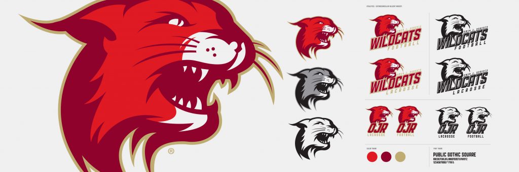 Owen J. Roberts School District Branding Scholastic Athletics Logo ...