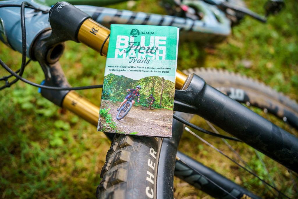 Blue Marsh Flow Trail Map Design - VFC Design, Marketing, Illustration ...